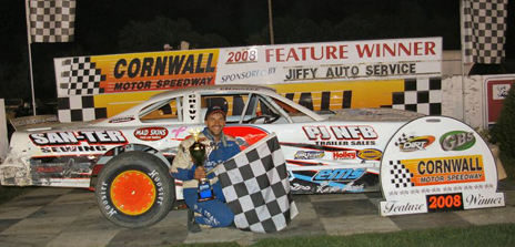 Stefanski Cops Mr. DIRTcar Pro Stock Jiffy 50 at Cornwall - DIRTcar Racing
