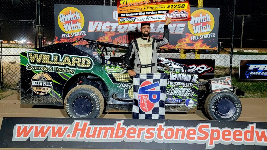 McPherson Takes Advantage of Late Race Restart to win at Humberstone ...
