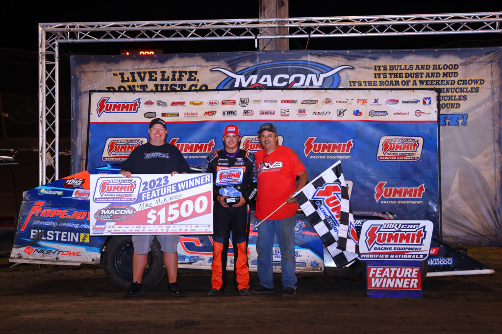 Mike McKinney Leads Summit Modifieds Flag-to-Flag for First Career Win ...