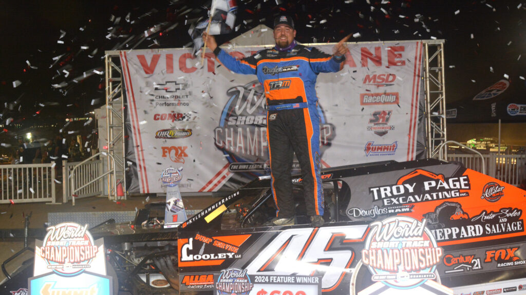 ON THE HAMMER: Kyle Hammer Holds on for DIRTcar UMP Modified ...