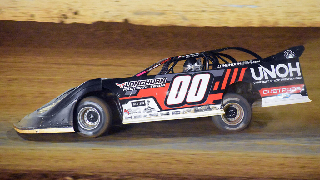 HORNS UP: John Ruggiero Jr Wins First FOX Factory Pro Late Model World ...