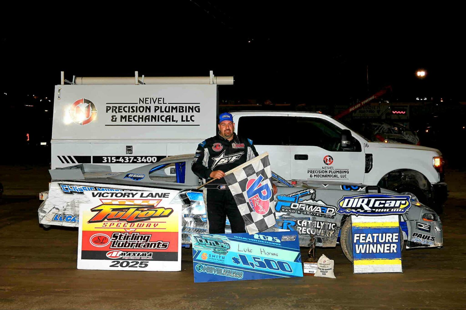 Luke Horning Returns to Victory Lane with DIRTcar Pro Stock Series Win ...