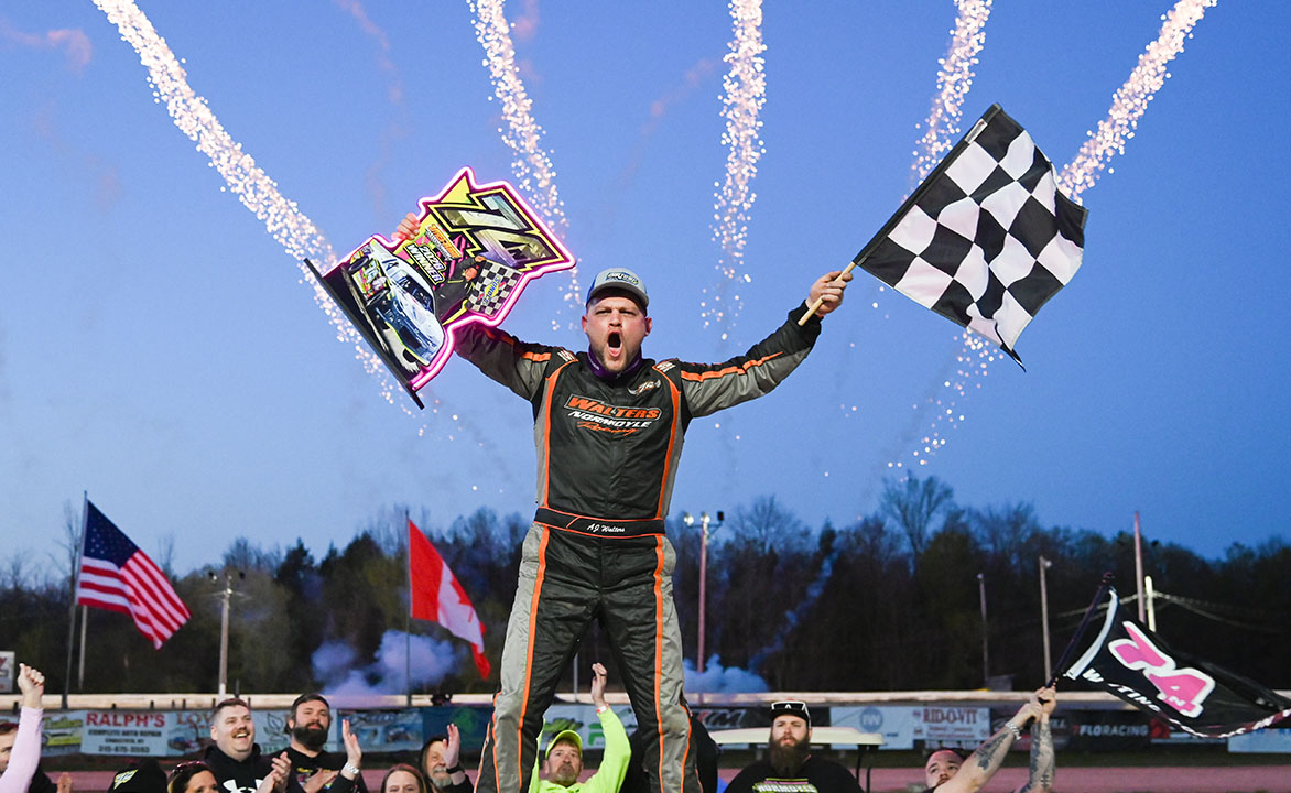 AJ Walters Opens DIRTcar Pro Stock Series With Jim Normoyle Memorial ...