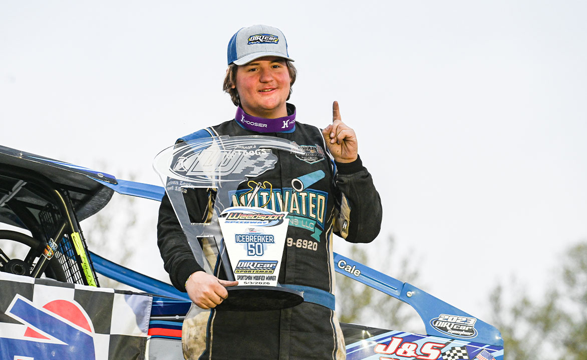 Hunter Hollenbeck Bags First Career DIRTCar Sportsman Series Victory at ...