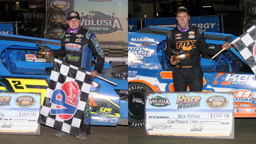 TWICE AS NICE: Nicely, Hoffman Find Victory Lane in Twin-20 DIRTcar ...
