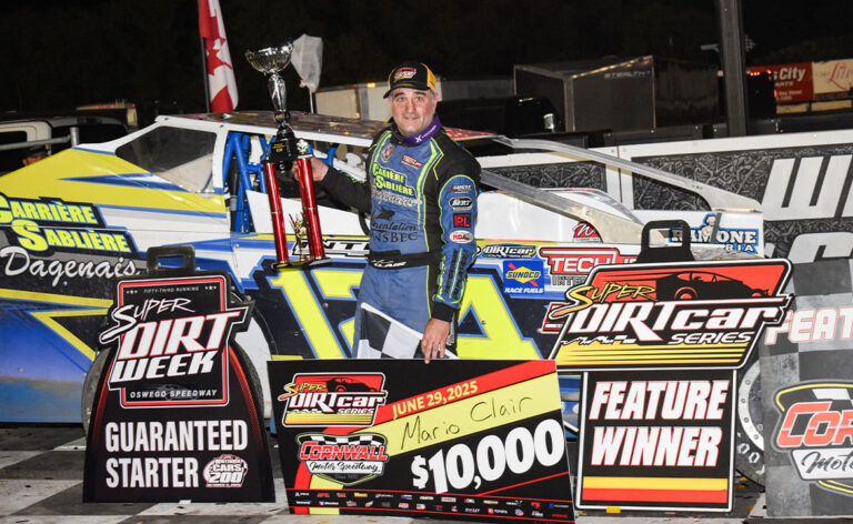 SUPER MARIO’S WORLD: Mario Clair Holds Off Dalton Slack For Cornwall ...