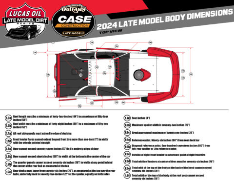 DIRTcar Late Model - DIRTcar Rules
