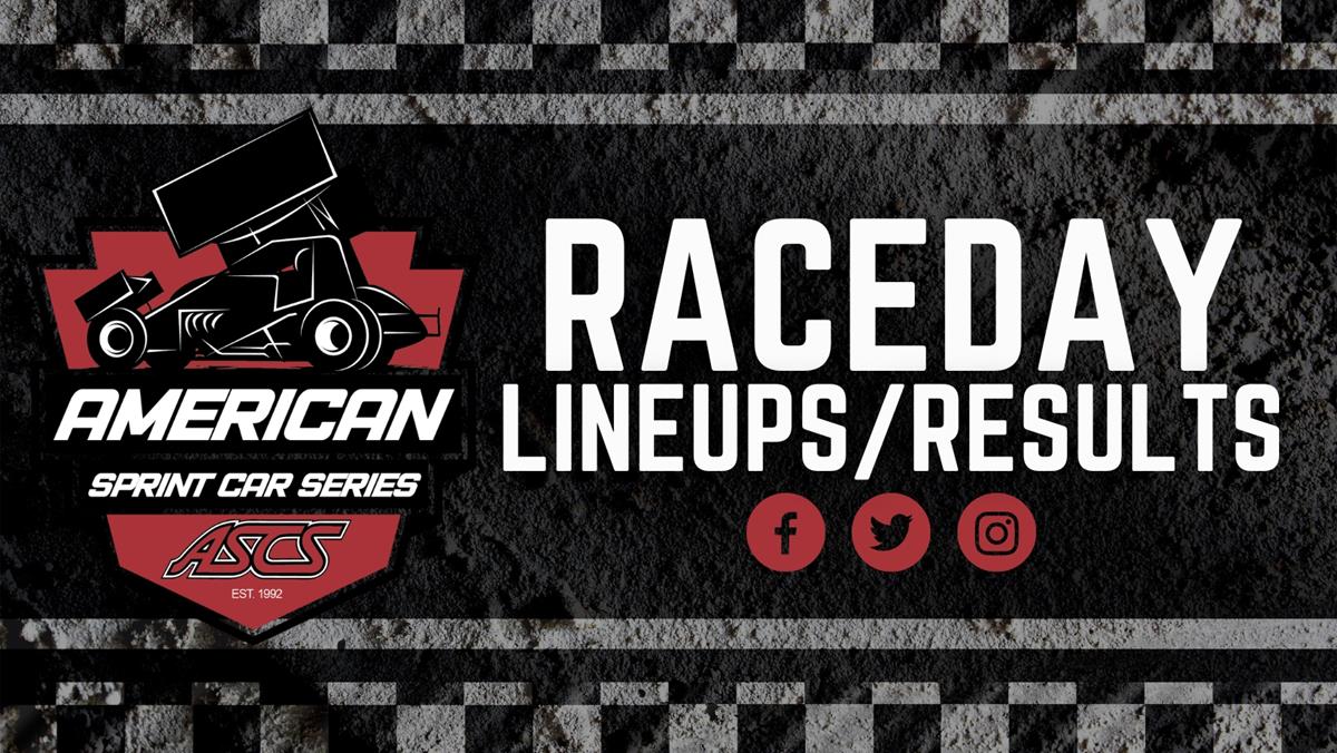 Lineups/Results - Lakeside Speedway | Friday, August 25, 2023 ...
