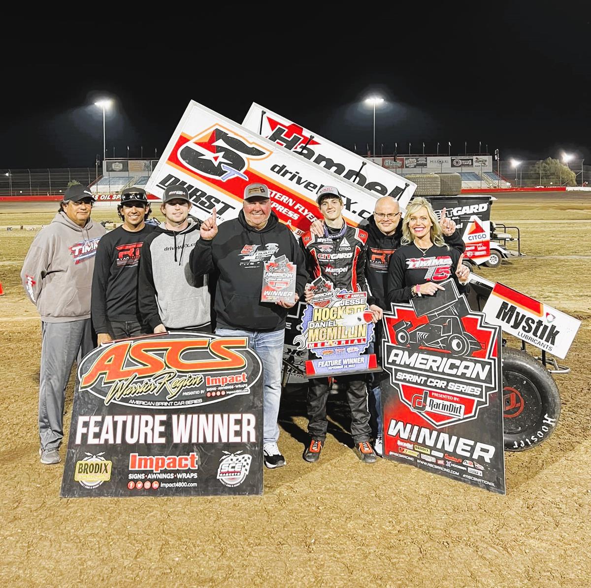 Ryan Timms Wins The 2023 Hockett/McMillin Memorial At Lucas Oil ...