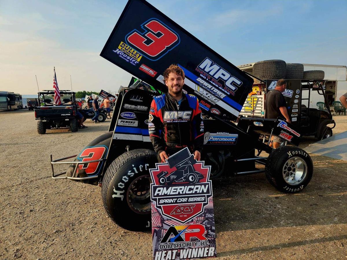 Moore Races To Weekend High Fifth With The American Sprint Car Series ...