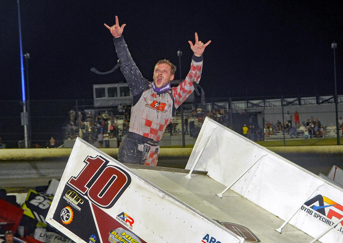 Britt Breaks Through With The American Sprint Car Series At Arrowhead ...