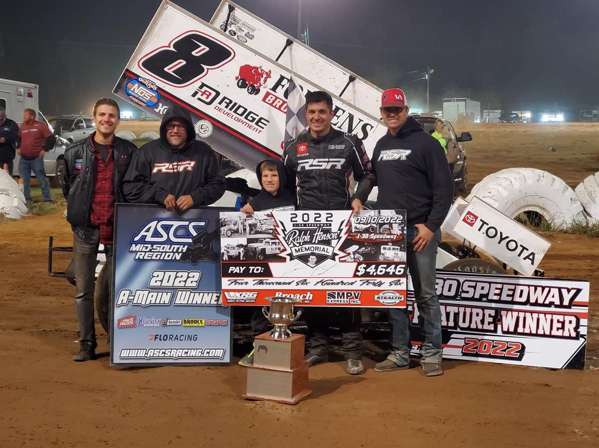 Aaron Reutzel Dominates The Ralph Henson Memorial At I-30 Speedway ...