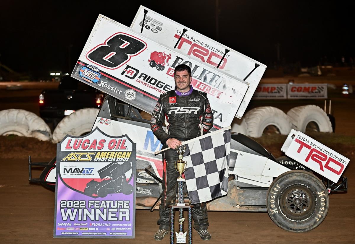 Aaron Reutzel Captures Lucas Oil ASCS Victory At I-30 Speedway ...