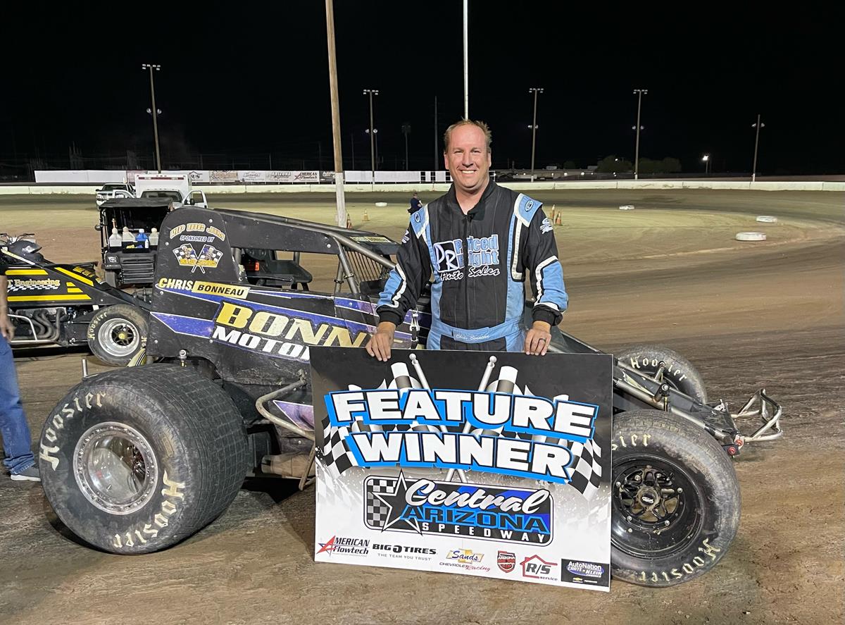 Chris Bonneau Captures ASCS CAS Victory - American Sprint Car Series