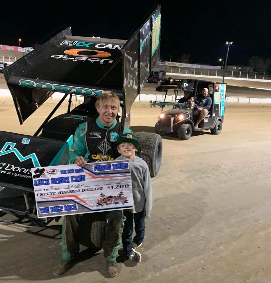 Travis Reber Wins At Black Hills Speedway - American Sprint Car Series