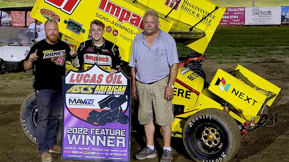 Gunner Ramey Breaks Through For First Career Lucas Oil ASCS Score ...