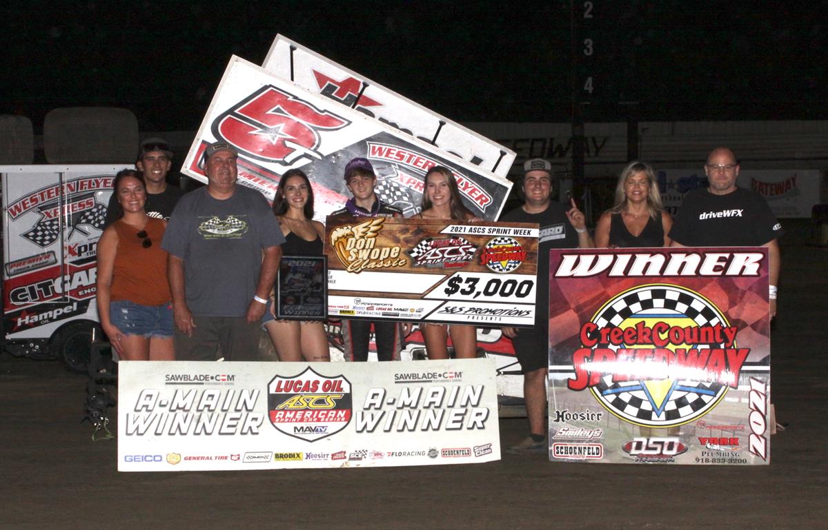 Ryan Timms Unstoppable In ASCS Sprint Week Competition At Creek County ...