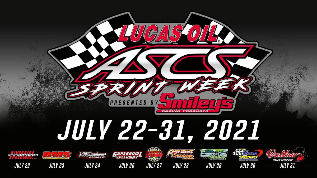 Smiley’s Racing Products Again Offering $10,000 ASCS Sprint Week Point ...