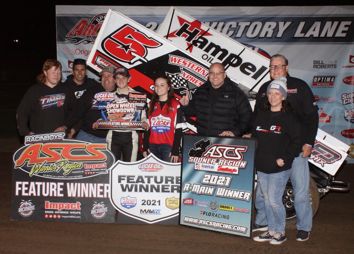 Ryan Timms Tops The Impact Signs Open Wheel Showdown At Lucas Oil ...