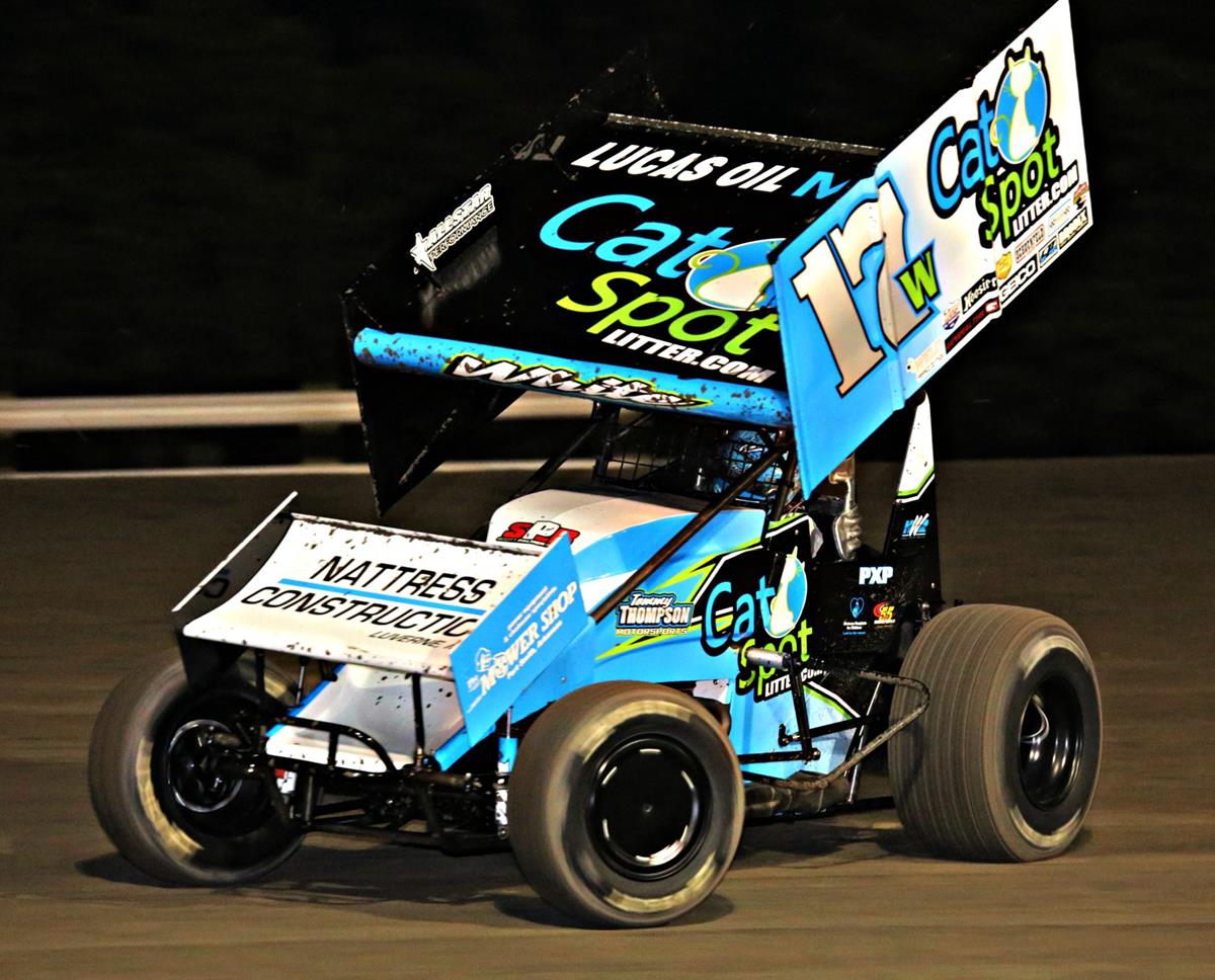 White Wins Heat Race Before Netting Top 10 During Debut at Hamilton ...