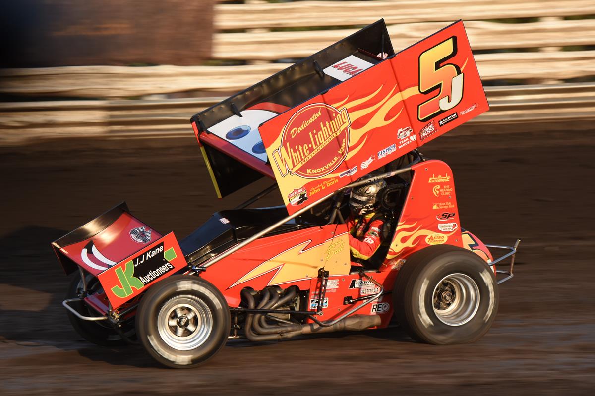 Ball Drives Into 360 Knoxville Nationals A Main for Fifth Straight Year ...