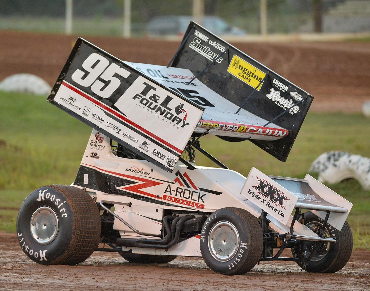 Covington Goes 11th to 4th at I-30 - American Sprint Car Series