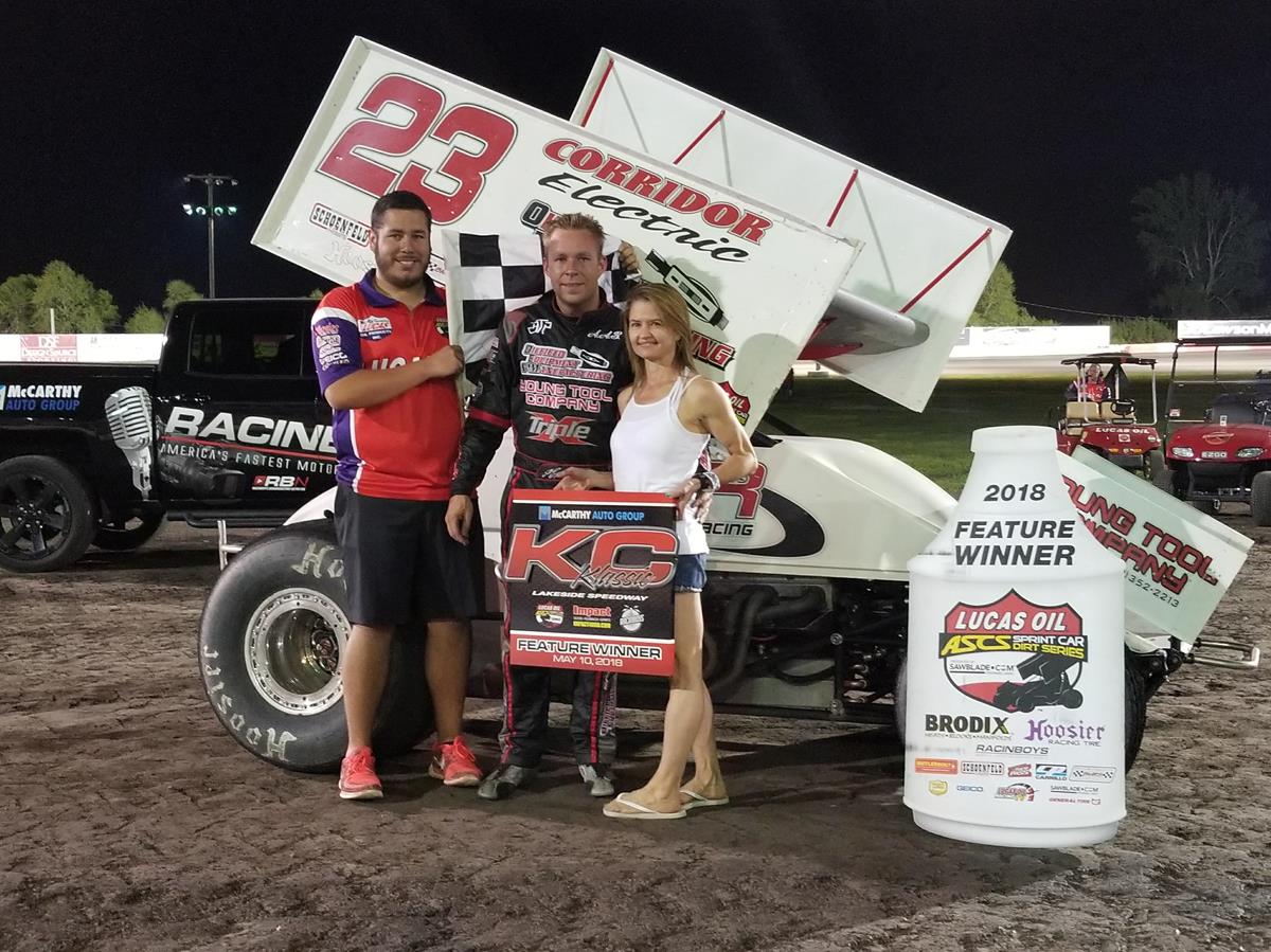 Seth Bergman Excels At Lakeside Speedway With The Lucas Oil American ...