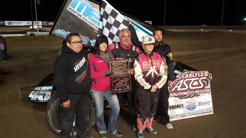 Herrera Dominates ASCS Southwest Sprint Car Shootout in the Desert ...