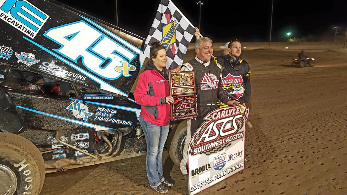 Johnny Herrera Unstoppable at the Southern New Mexico Speedway ...