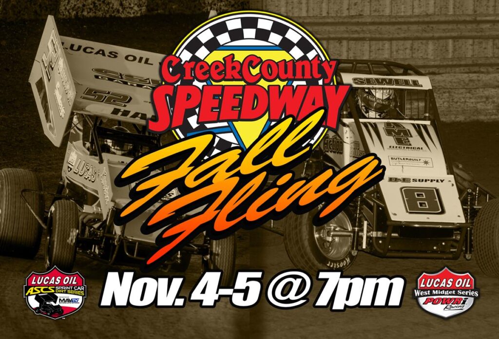 POWRi West Midgets Added To Lucas Oil ASCS Fall Fling at Creek County ...