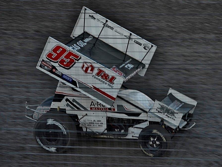 Covington Scores a Top-10 and Top-5 at TMS - American Sprint Car Series