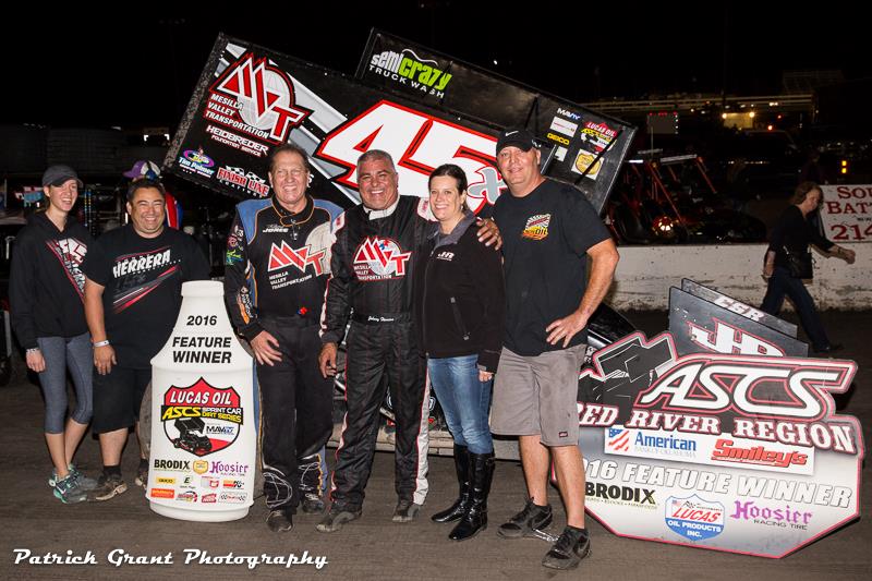 Johnny Herrera Unstoppable At The Devil’s Bowl With The Lucas Oil ASCS ...