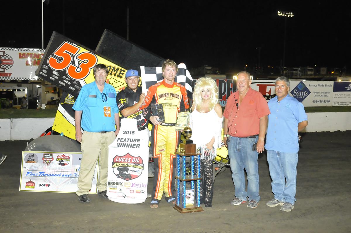 Jack Dover Wins the Lucas Oil ASCS Road to Knoxville at I-80 Speedway ...