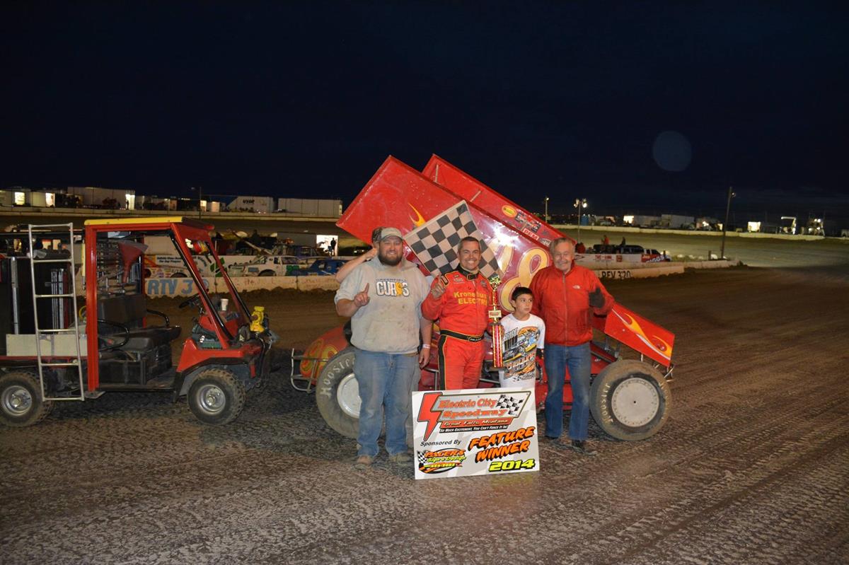 Ramaker Holds on for Electric City Speedway Victory - American Sprint ...