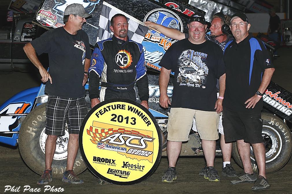 Crawley runs to Sooner victory - American Sprint Car Series