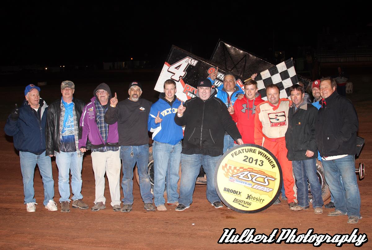 Goodman holds on for Sooner Region victory - American Sprint Car Series