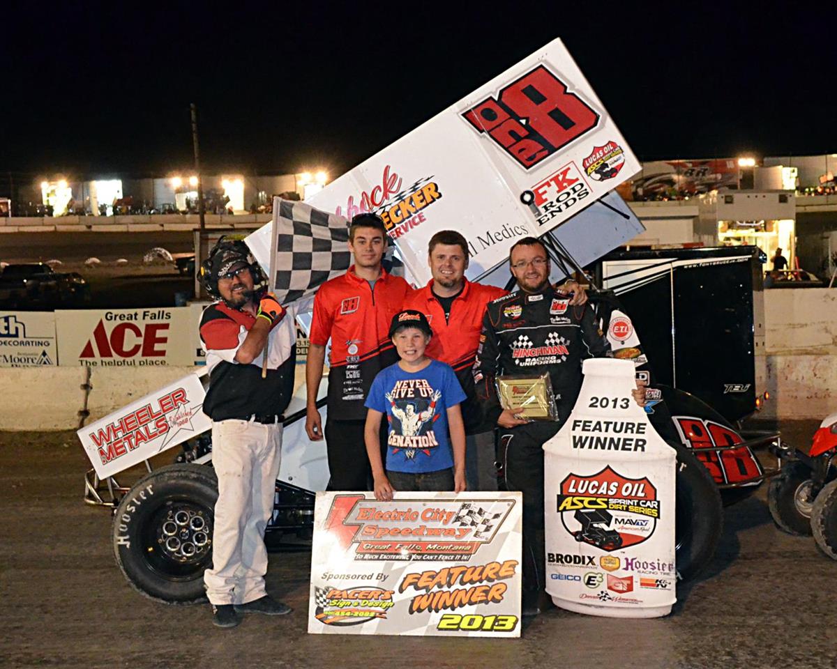 Last lap pass propels Tony Bruce, Jr. to Great Falls victory - American ...