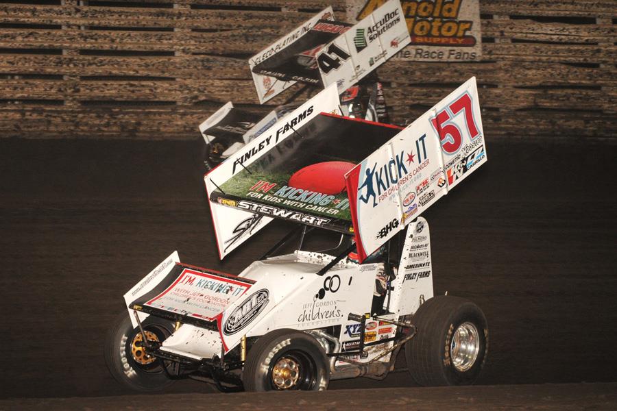It’s all Shane Stewart in Knoxville - American Sprint Car Series