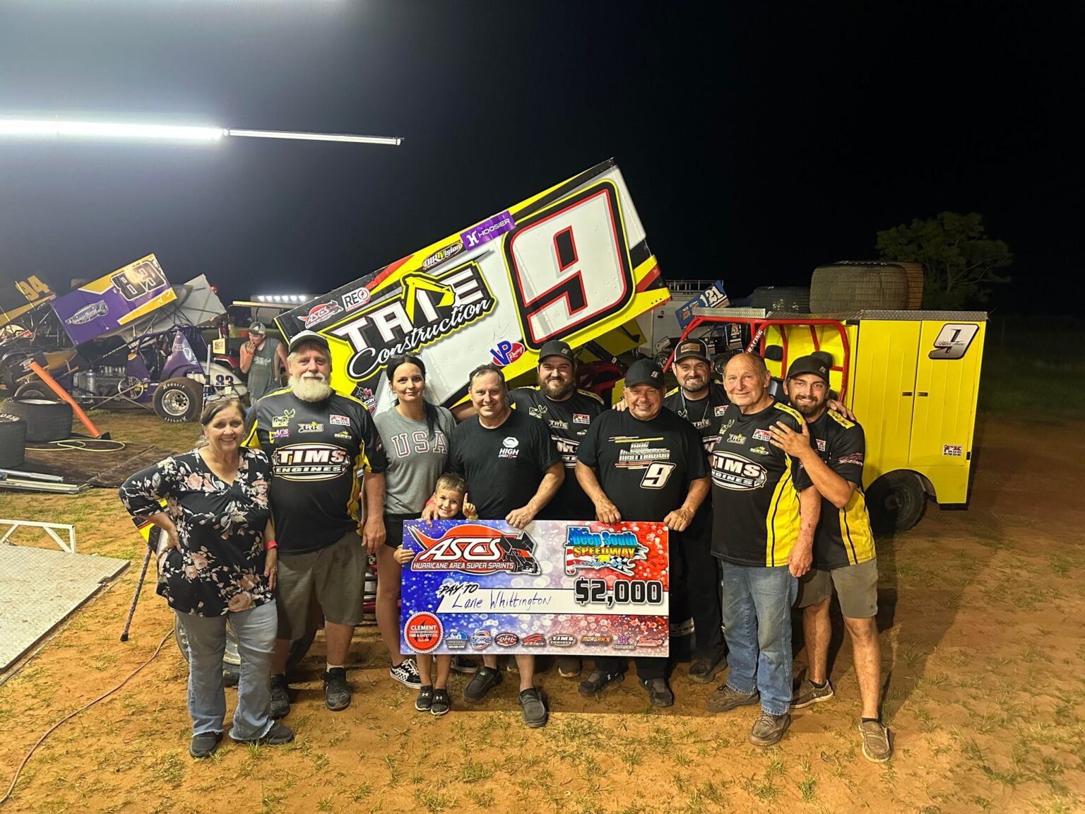 Whittington Back On Top At Deep South Speedway With ASCS Hurricane Area ...