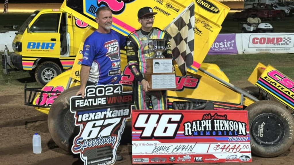 Blake Hahn Wins The Ralph Henson Memorial At Texarkana 67 Speedway ...