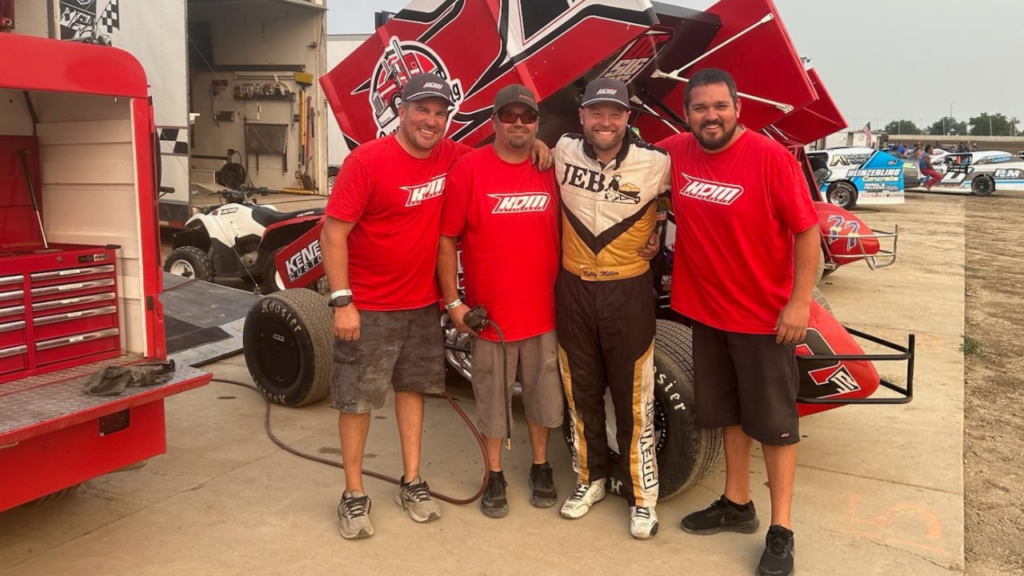 Miller Thunders At Gillette - American Sprint Car Series