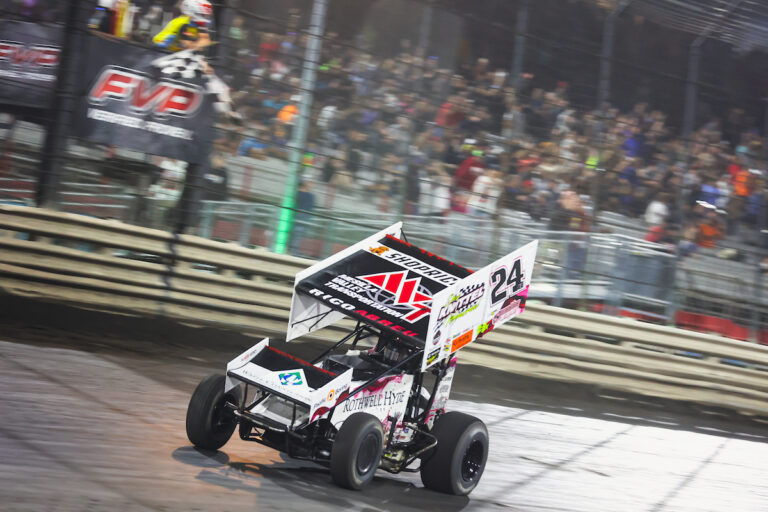 Rico Abreu Passes Kyle Larson Late to Win 35th 360 Knoxville Nationals ...