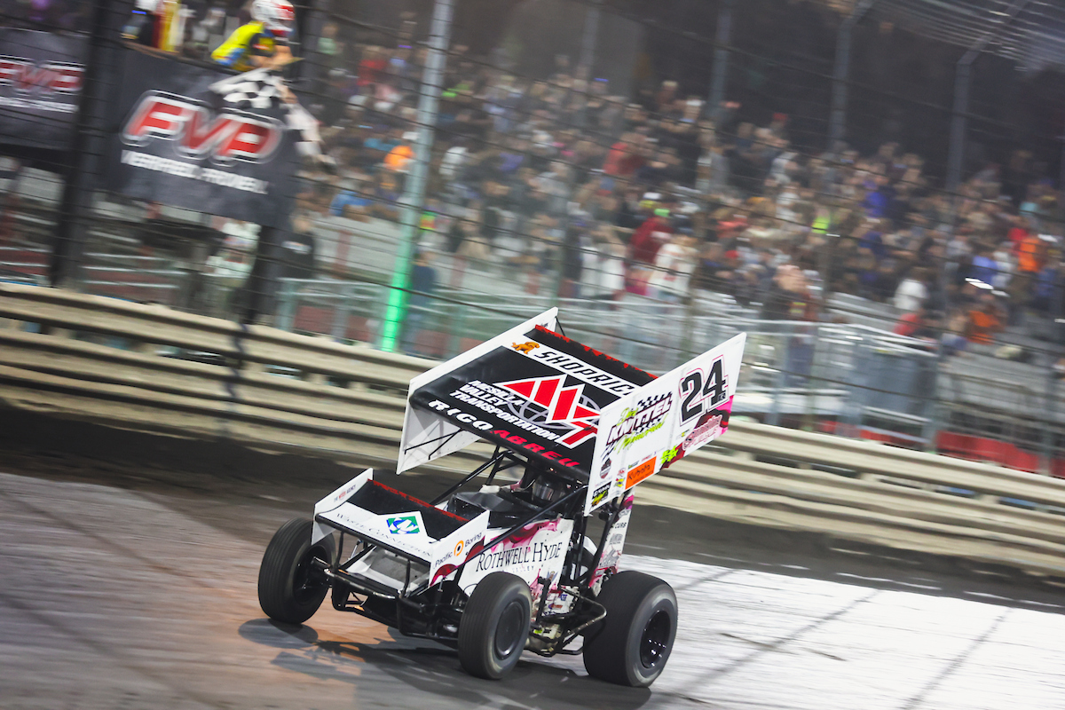 Rico Abreu Passes Kyle Larson Late to Win 35th 360 Knoxville Nationals ...