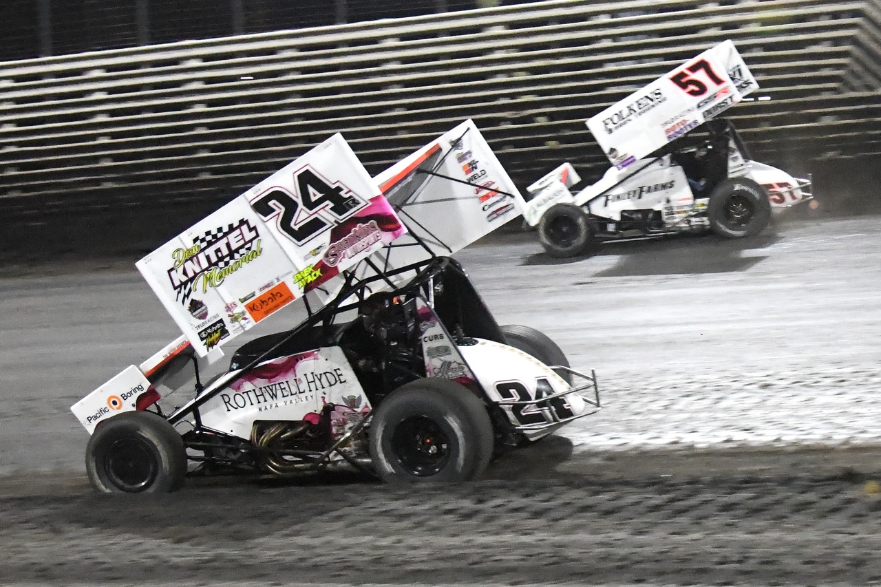 Rico Abreu Passes Kyle Larson Late to Win 35th 360 Knoxville Nationals ...
